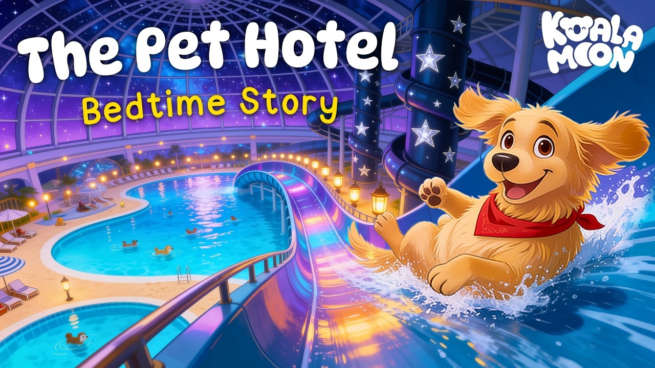 The Pawfect Pet Hotel 🐶 BEST Calming Bedtime Story for Kids 💤 🌙 Hector & Sunny