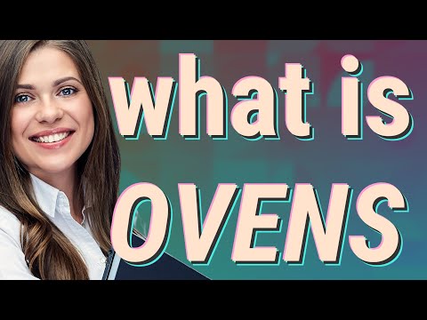 Ovens | meaning of Ovens