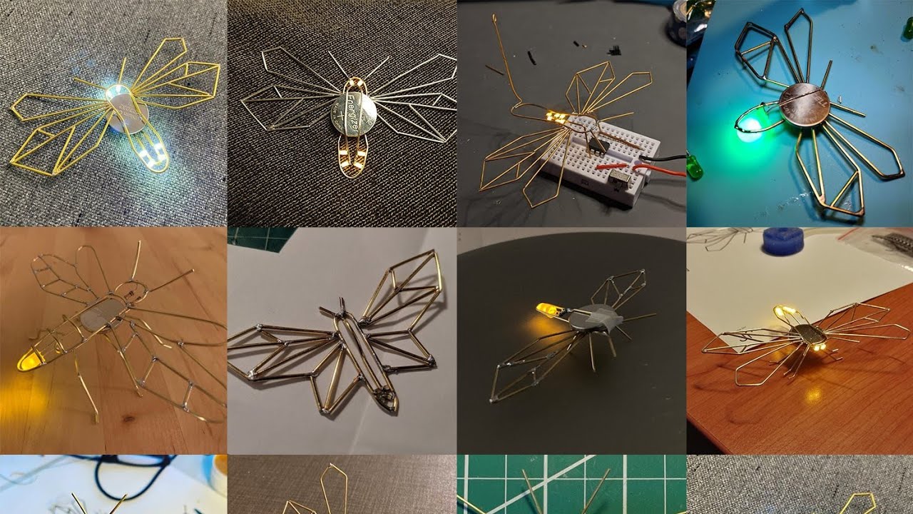 Remoticon 2020 // Circuit Sculptures Workshop - Jiří Praus, Kelly Heaton & Mohit Bhoite