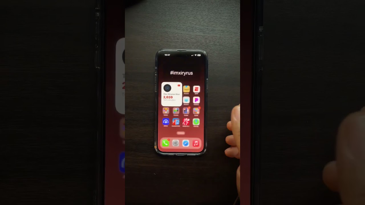 The BEST iOS 16 widget for YouTube creators and fans alike