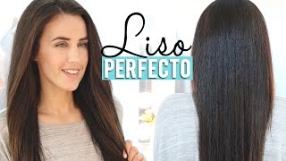 Como conseguir un pelo liso perfecto