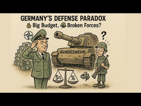 🇩🇪 Germany's Defense Paradox: Big Budget, Weak Army? | NATO, Bundeswehr & the 5% Pledge! - 1059