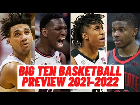 Big Ten Basketball Conference Rankings 2021-2022 (Top 7 Teams)