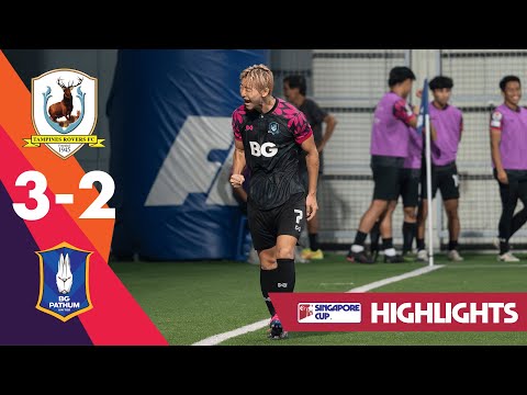 LATE DRAMA SEALS FINAL! | 2024/25 Singapore Cup Semi-Final: BG Tampines Rovers vs BG Pathum United