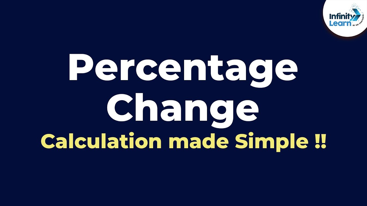 Percentage Change? Calculation made simple!!! 😍 | Fun Math | Don't Memorise