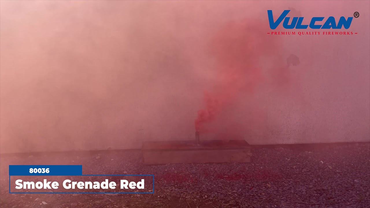 80036 Smoke Grenade Red