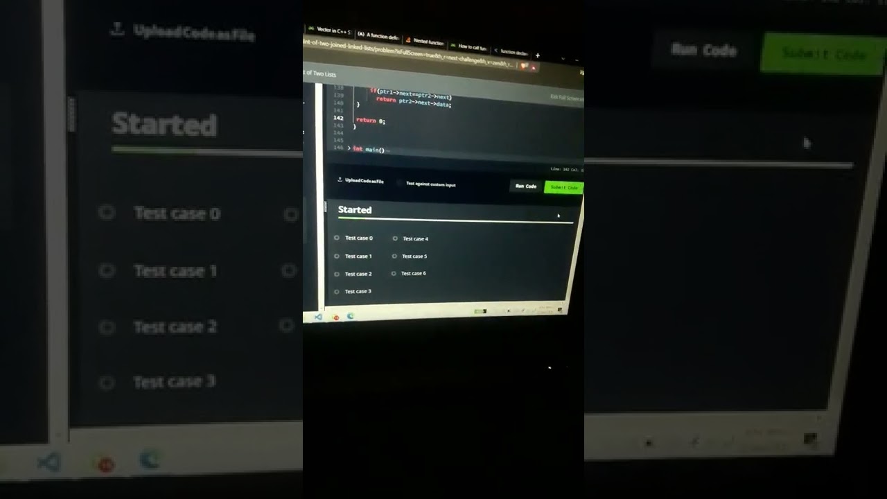 Lets try again until we crack all the test cases #hackerank