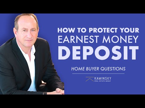 How To Protect Your Earnest Money Deposit When Buying a Home | Homebuyer Questions