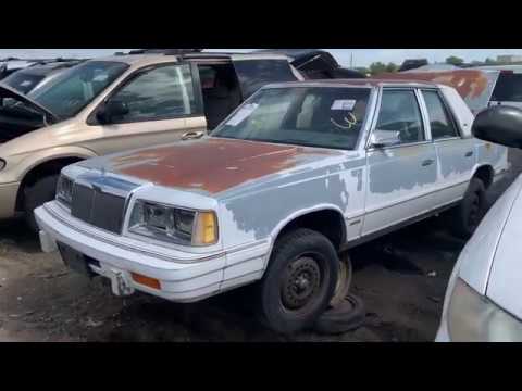 Junk Yard Find: 1988 Chrysler LeBaron