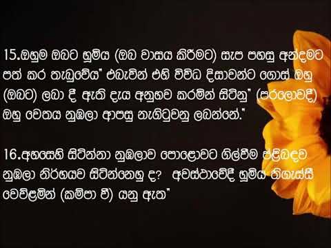 Sinhala Audio Translation of අල්-මුල්ක් (රාජ්ය පාලනය) (67) Surah Al Mulk