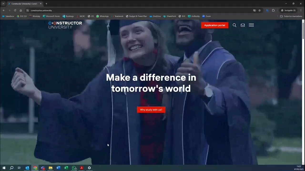 Application Process Tutorial: How to apply to Constructor University