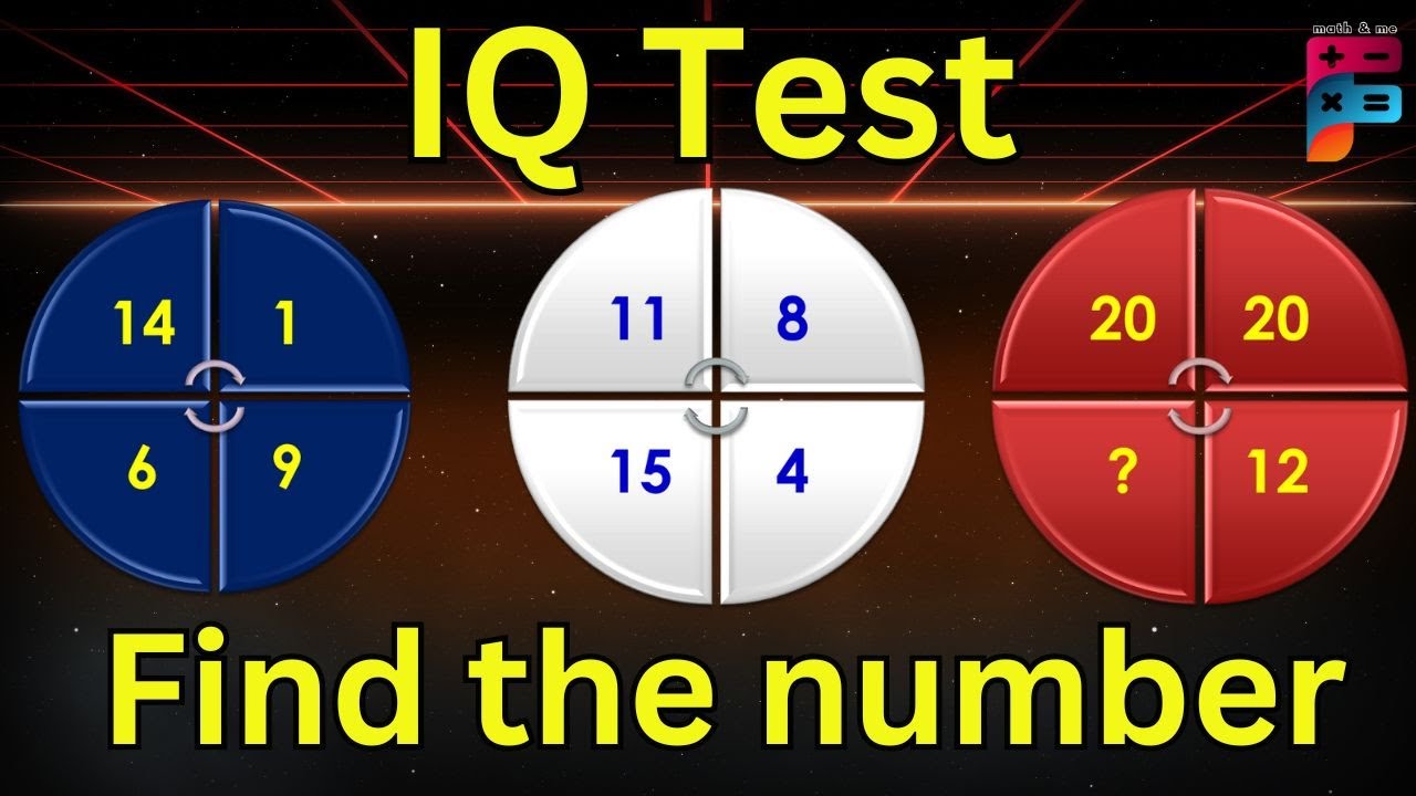 Find the Missing Number in IQ Test | [SOLVE]