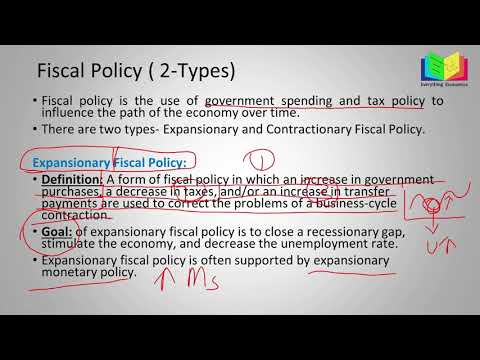 Government Budget and Fiscal Policy (Part 3: Expansionary Fiscal Policy)
