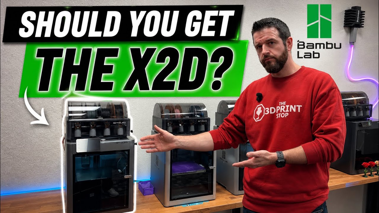 Should you get the X2D? Bambu Lab X2D vs X1C vs P2S vs P1S 