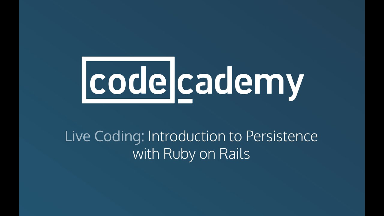 Introduction to Persistence with Ruby on Rails