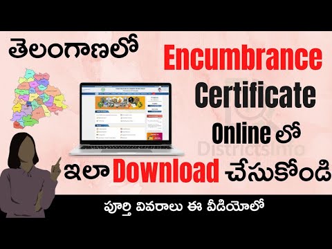 Encumbrance Certificate Download Online in Telangana || How to Download EC in Telangana in Telugu