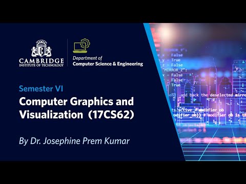 3D Views | Module 4 | CSE VI Computer Graphics and Visualization | VTU Syllabus | CITech