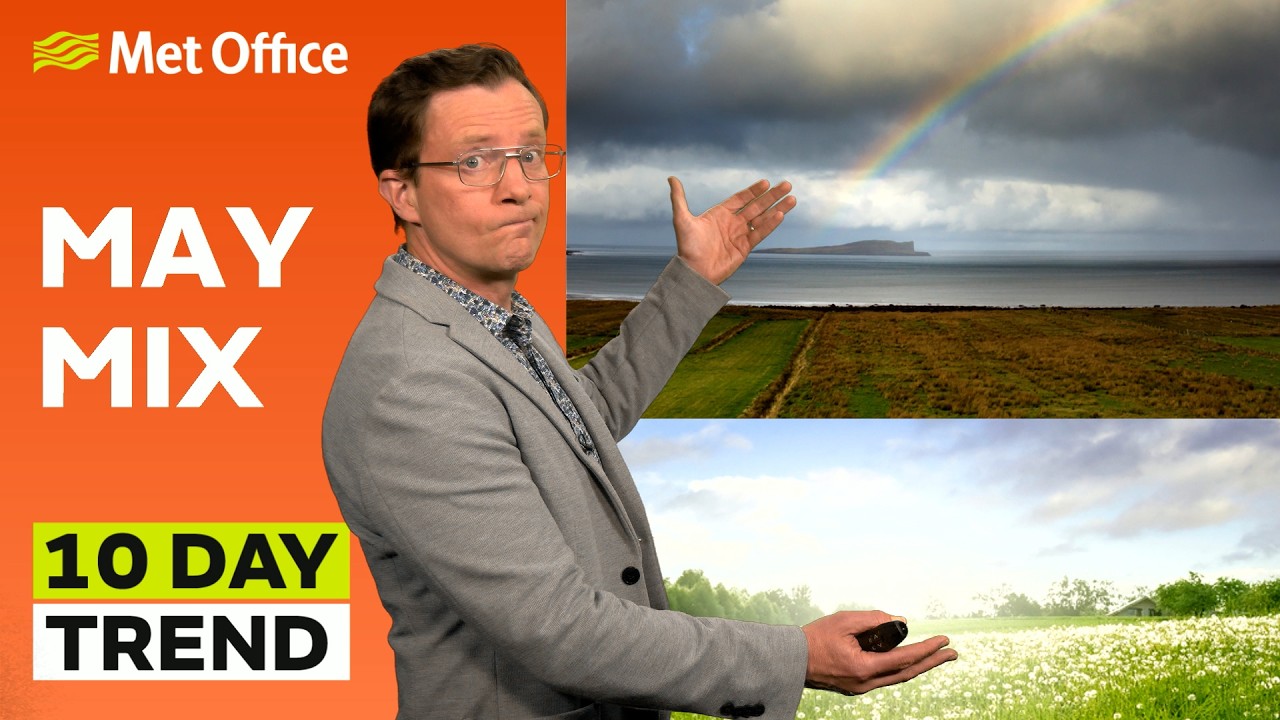 10 Day Trend 29/04/2026 – Bank holiday changes? – Met Office weather forecast UK