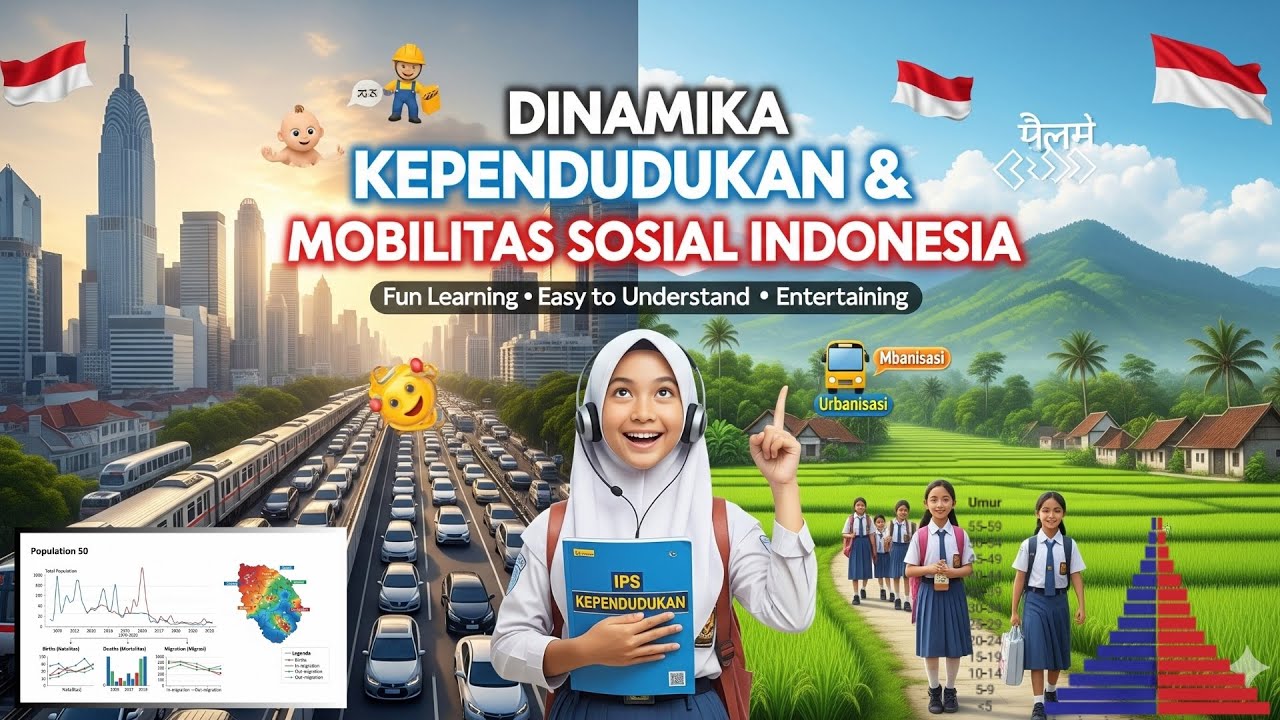 Social Mobility | Population Dynamics in Indonesia | Social Studies Grade VIII