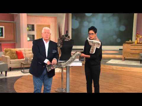 Dennis Basso Faux Fur Pull-through Scarf with Rachel Boesing