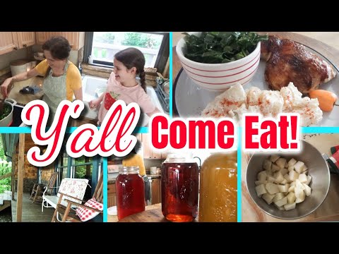 it's Suppertime! 😋 Baked Potato Salad & Collard Greens 🍴 Suppertime in a Southern Kitchen