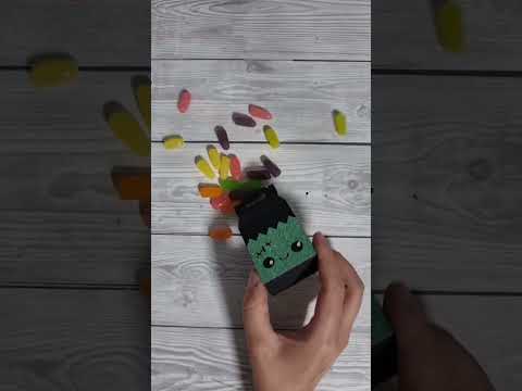 #basteln für #halloween #diy #Bastelanleitung #für #kinder