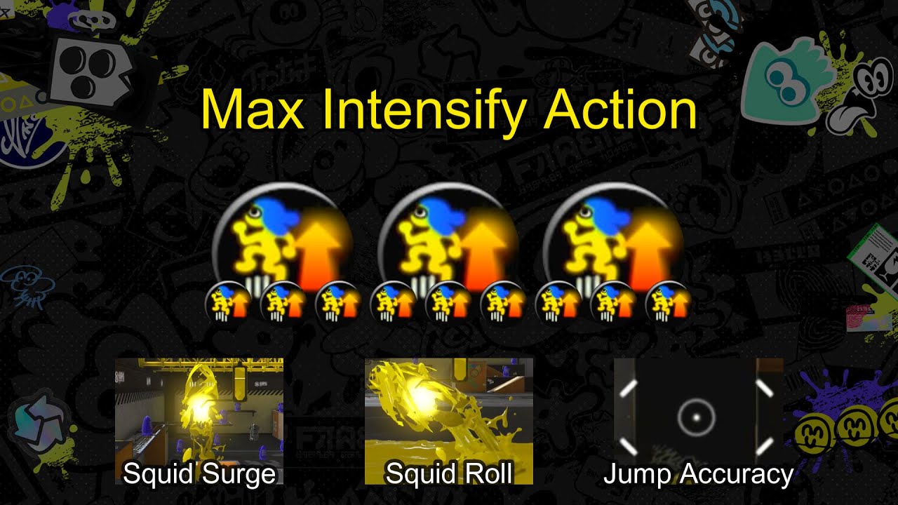 Max Intensify Action - Splatoon 3 Ability Stacking