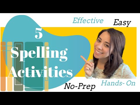 Favorite Homeschool Spelling Activities// No Prep, Easy & Fun!