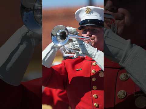 When You Hear: COLORS REVEILLE TAPS #SoundsOfFreedom #marines #usmc #military #urah #reveille #SFMF