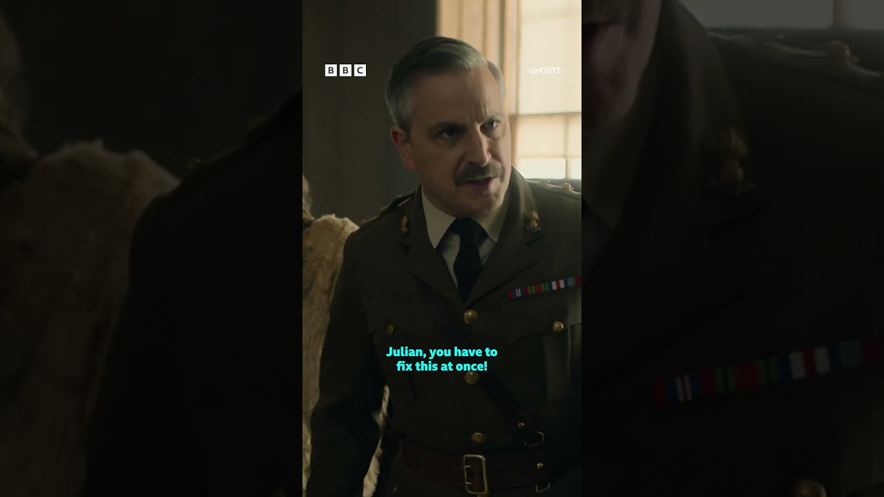 The cat's outta the bag 😳 #BBCGhosts #iPlayer - BBC