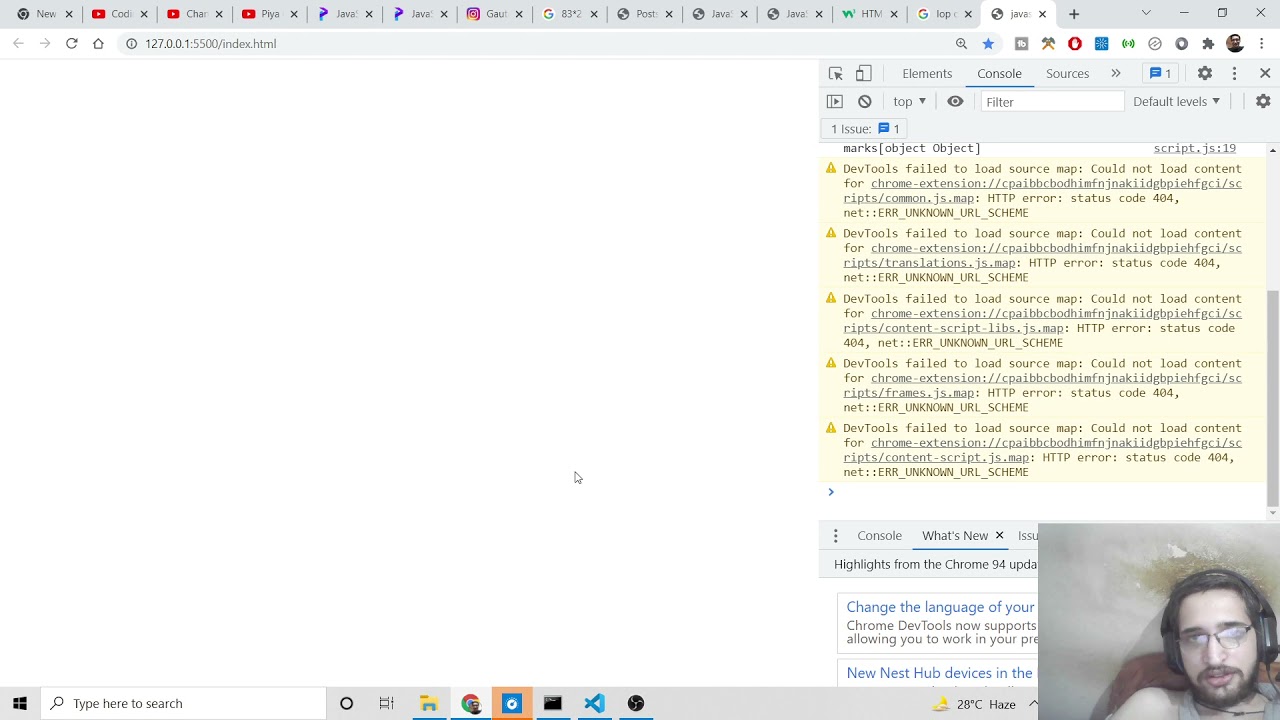 Javascript Looping Complex Objects Key & Values Using Object.entries() Method & For in Loop