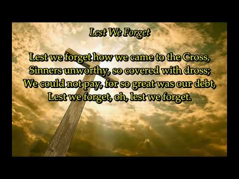 Lest We Forget