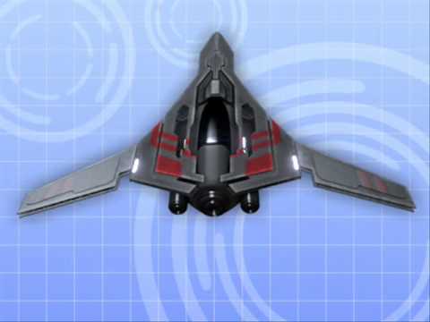 Spaceship Fighter 3D Model