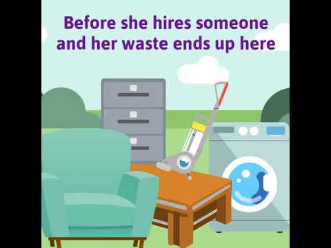 Fly tipping - washing machine