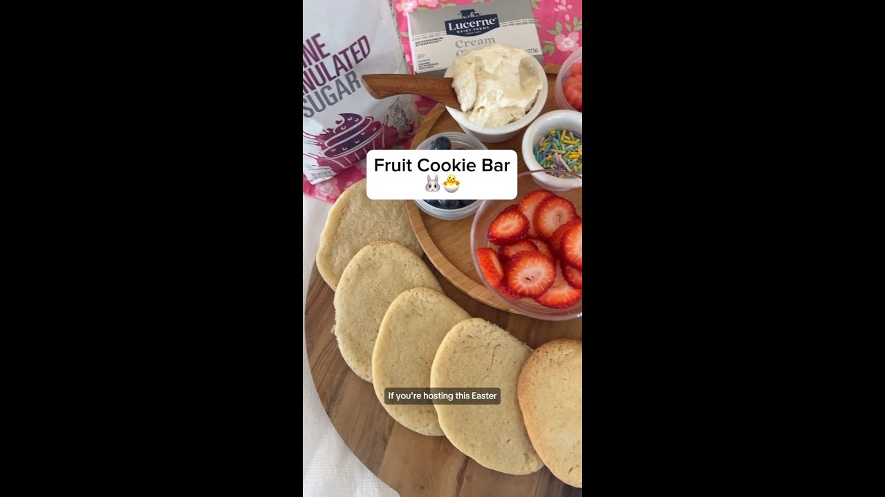 Easter Egg Cookie Bar 🥚🍪
