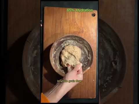 Spelt Sourdough Experiment pt 2 - Whole Grain Spelt with High and Low Hydration #bread #sourdough