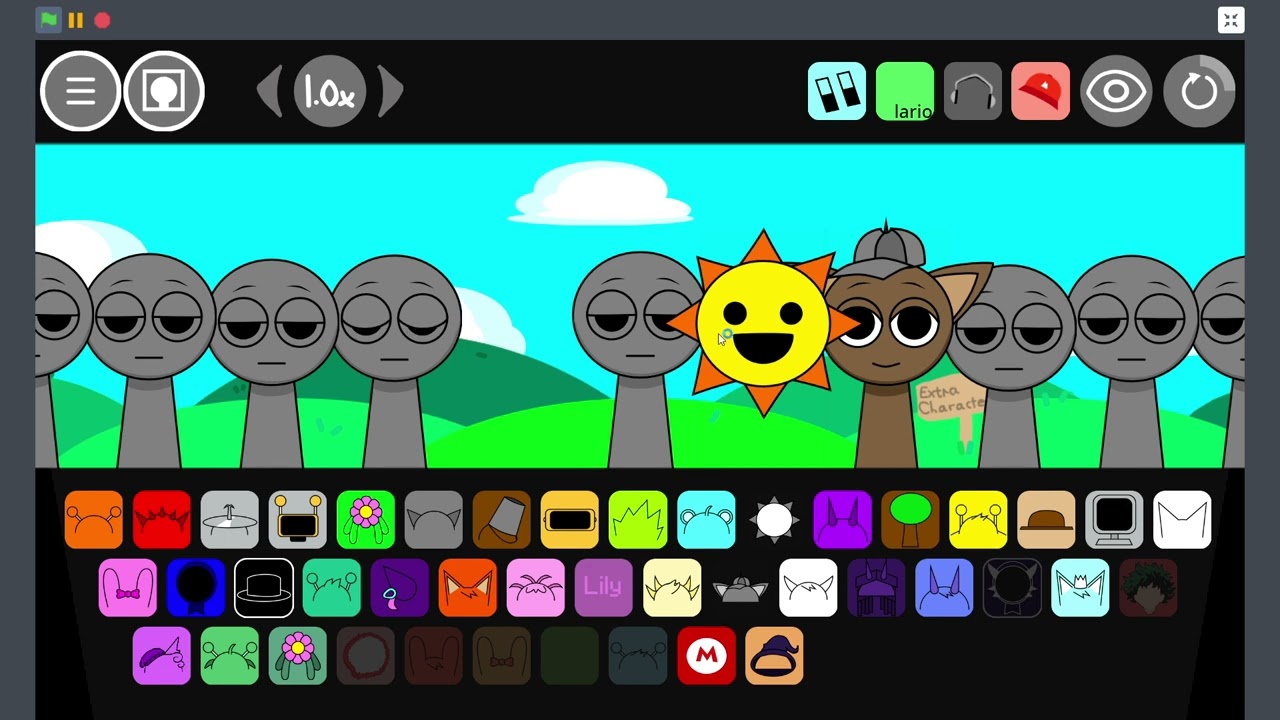 Sprunki Extra Characters v1.16α Showcase