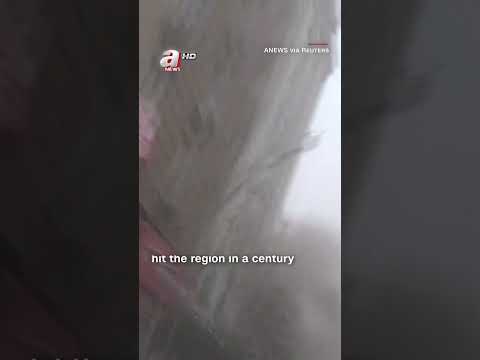 Turkey earthquake aftershocks captured on live TV