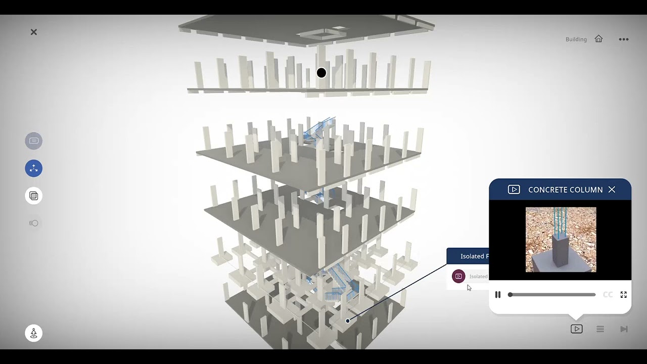 EON Reality AR/VR: Structural System of a Building