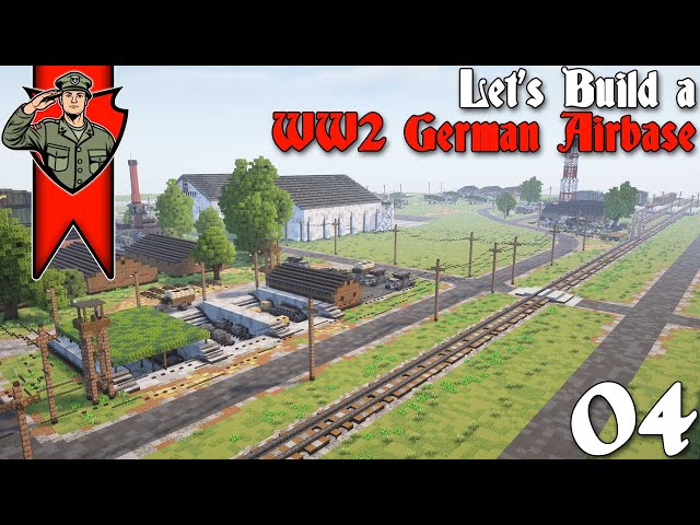 WW2 German Airbase (1.5:1 Scale) Minecraft Map