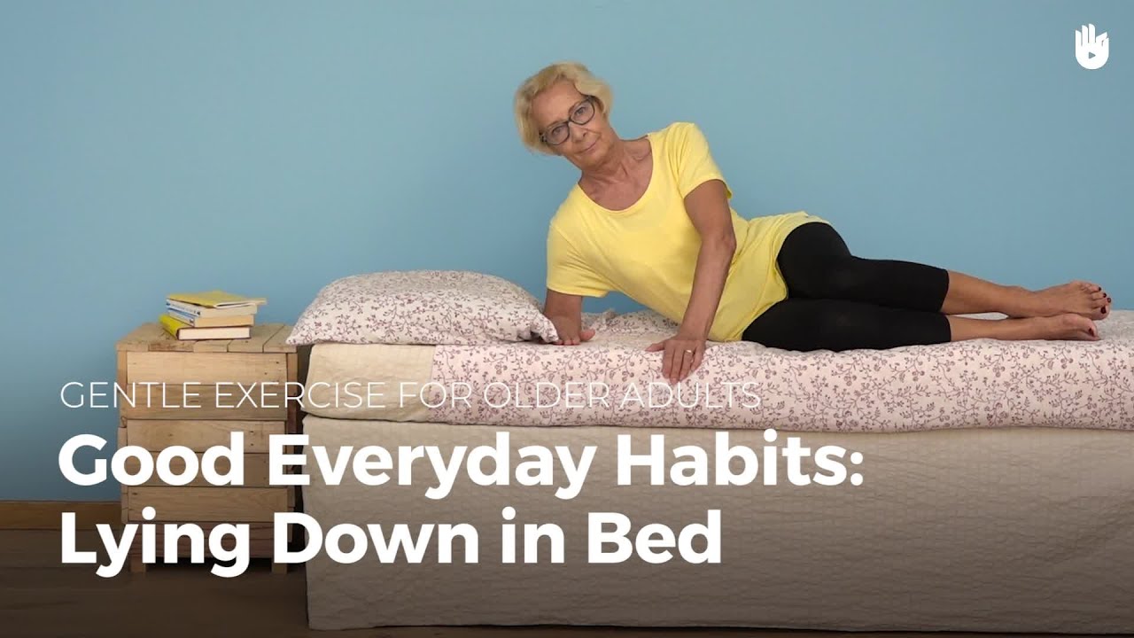 Lying down in Bed - Gentle Exercise for Older Adults | Sikana