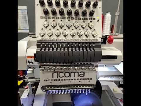 How to embroider 3d/Puff on the MT-1501 from Ricoma.