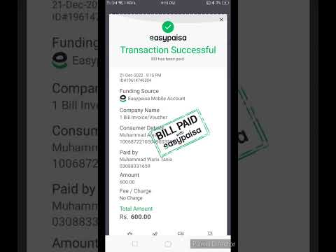NTS Challan 1Link 1Bill Payment Through Easypaisa App in one minute | Complete Payment with Prof