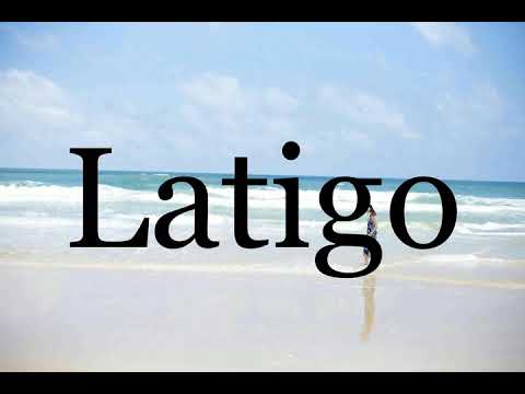 How To Pronounce Latigo🌈🌈🌈🌈🌈🌈Pronunciation Of Latigo