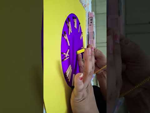 making roman numerals clock creative project #song #music #newsong #lyrics #art