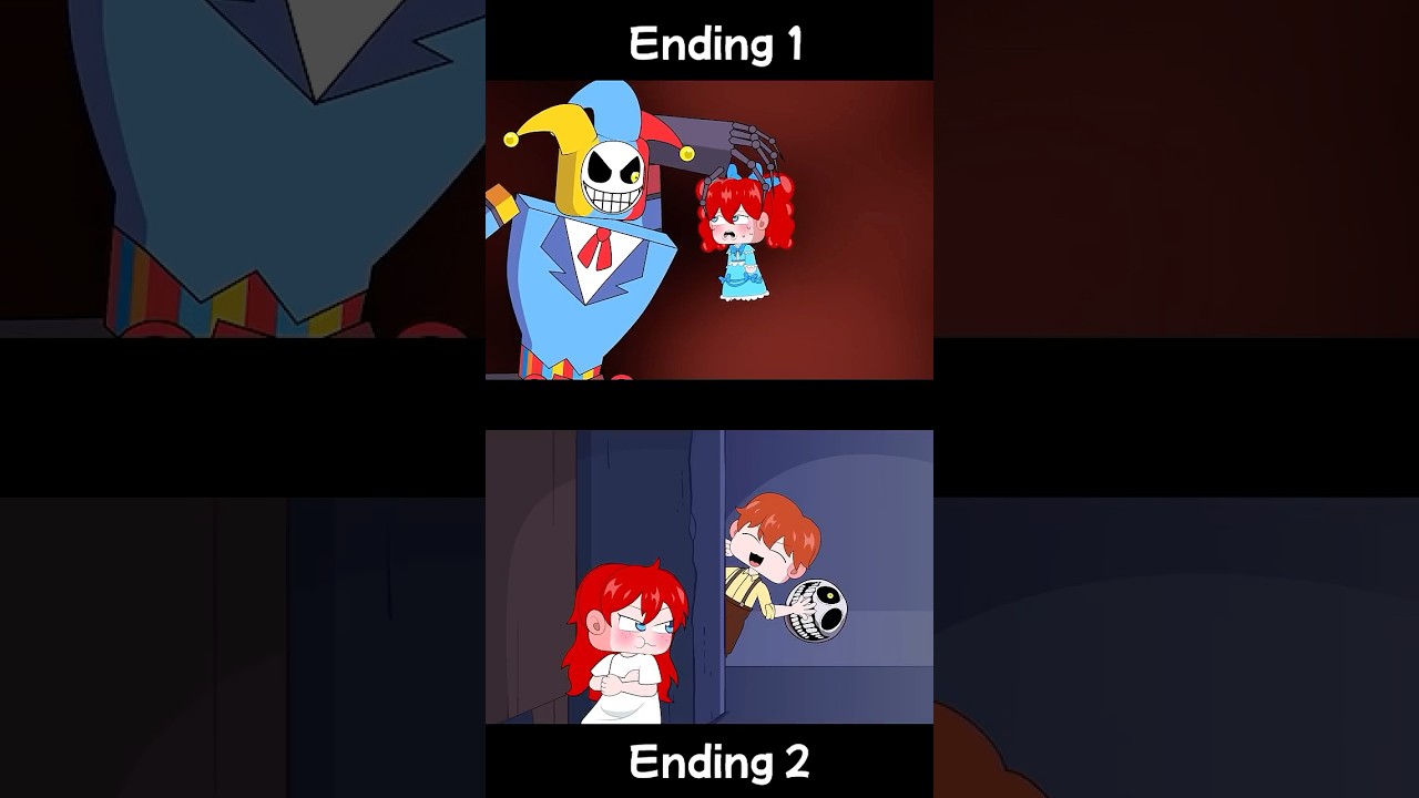 Ending 1 or Ending 2 ? Think of you in Poppy Playtime Chapter 5 #roblox #shorts