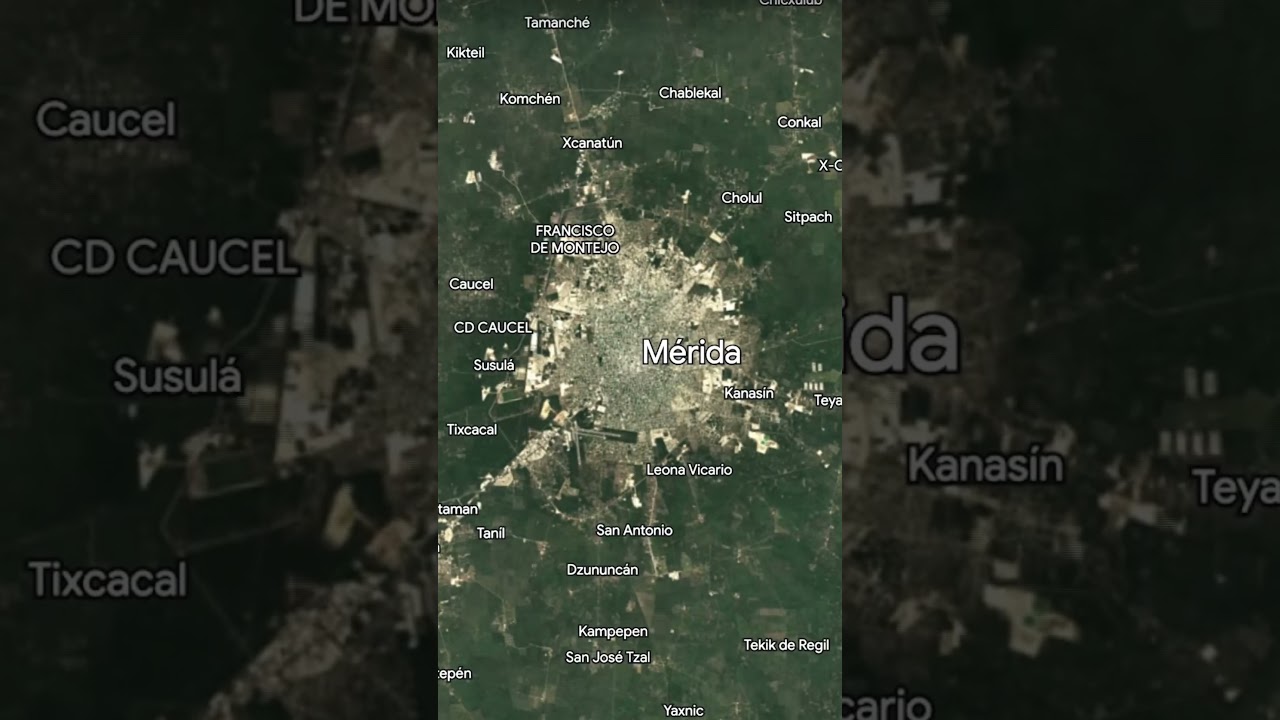 Mérida, Yucatán 📍 #landrada #yucatán #merida #googleearth