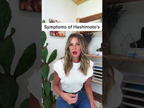 What are the symptoms of Hashimoto's & how do they differ from Hypothyroidism?
