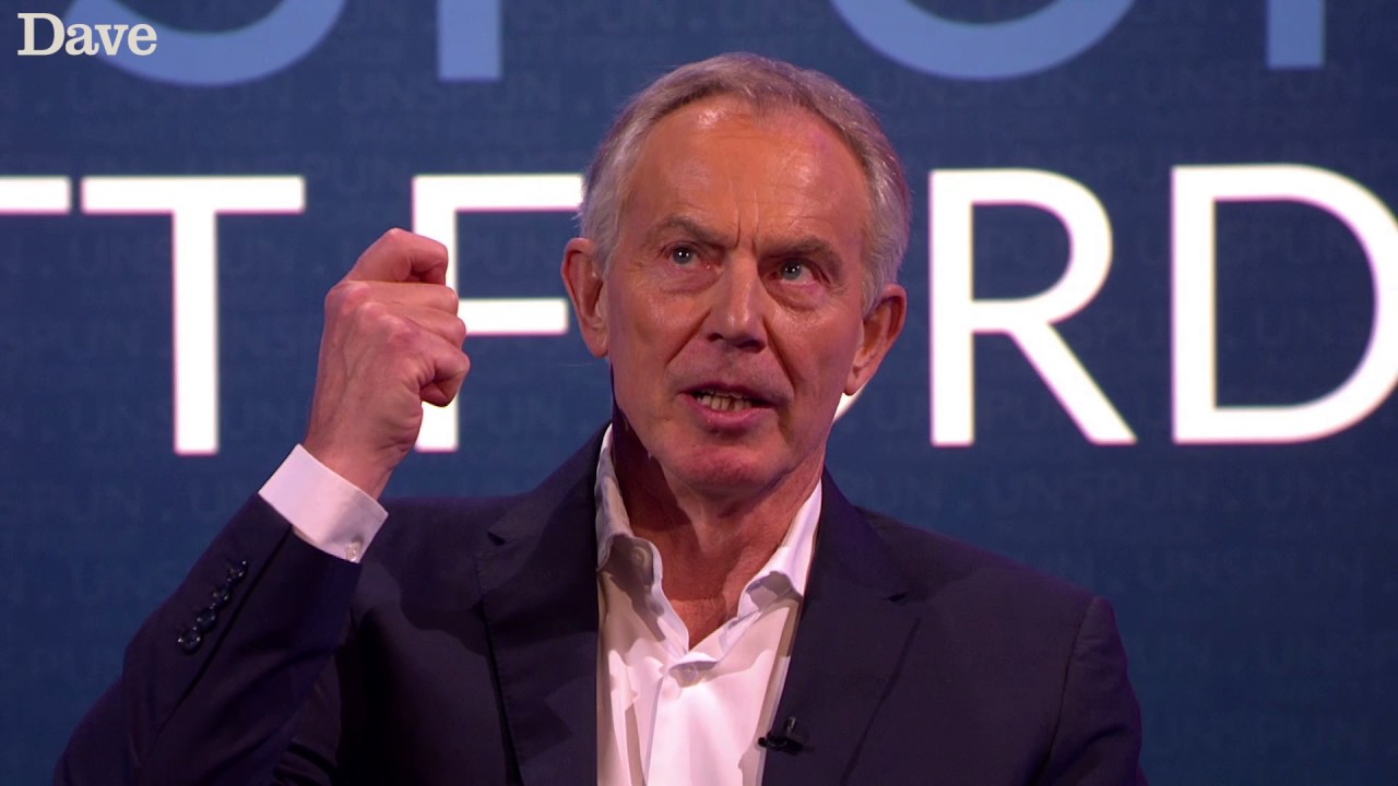 Tony Blair Impersonates an Italian Prime Minister