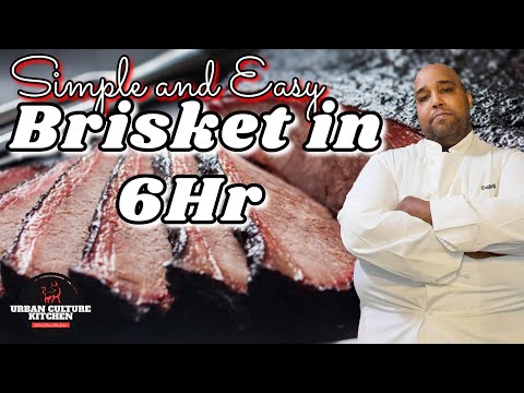 Barbecue Brisket HACK | Roast in 6 hours | Fool-proof way to cook a brisket in the Oven